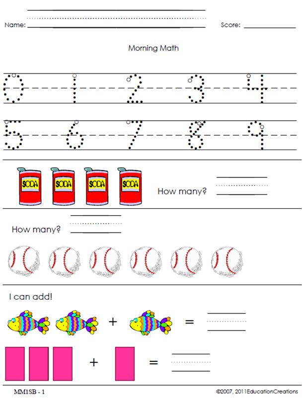 1st Grade Math Topics